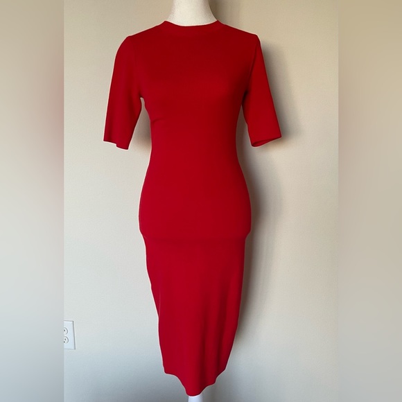 Leith | Dresses | Leith Red Dressfirm Fitting And Sexy | Poshmark